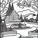 Whimsical Adventures: Printable Fantasy Land Coloring Pages ...