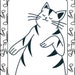 Purrfectly Relaxing: Printable Cat Coloring Pages for Stress Relief and ...