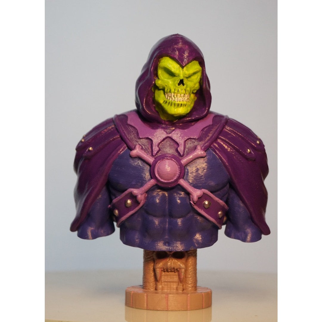 Skeletor Bust / Figure master of Universe-3d Printed-painted 16 Cm / 6 ...