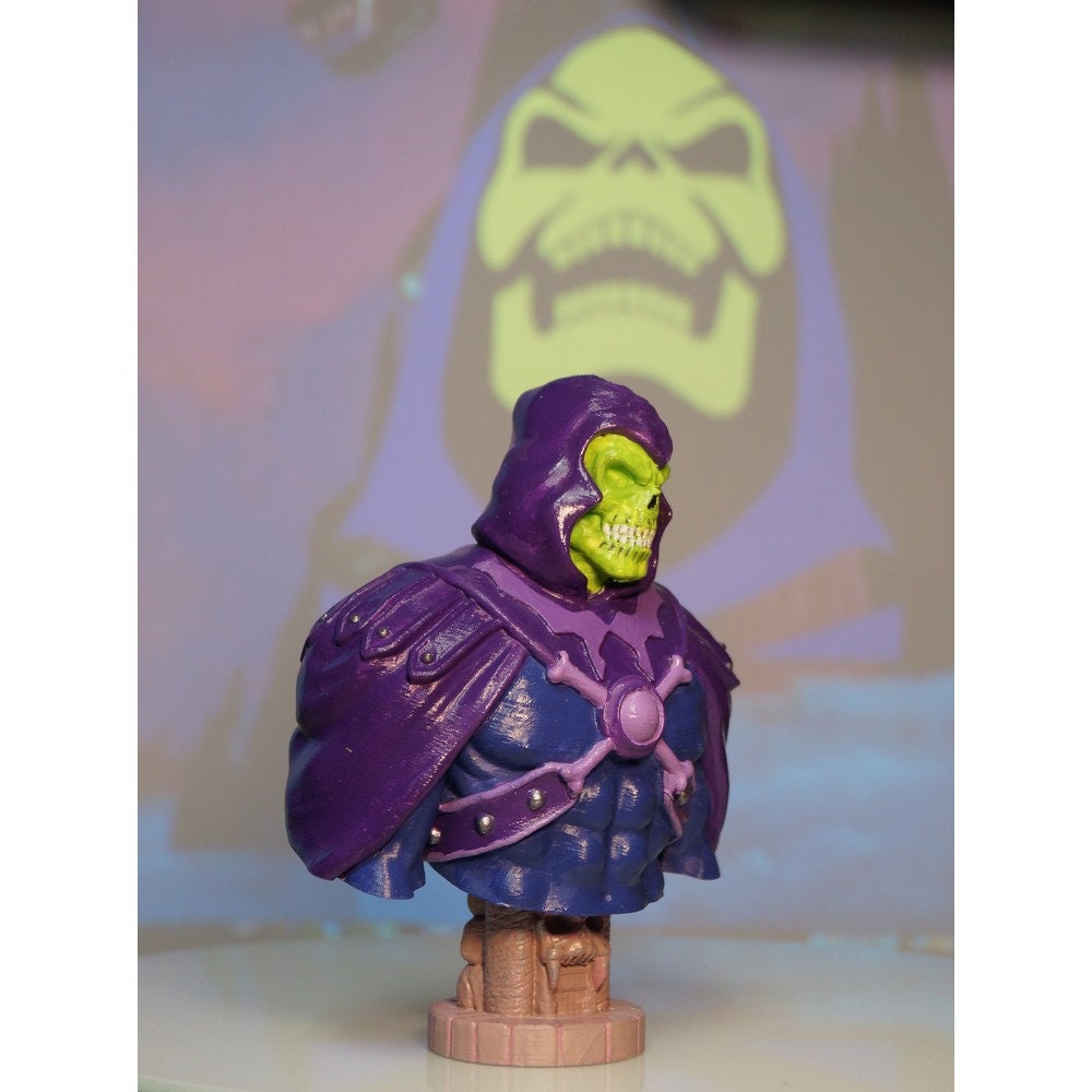 Skeletor Bust / Figure master of Universe-3d Printed-painted 16 Cm / 6 ...