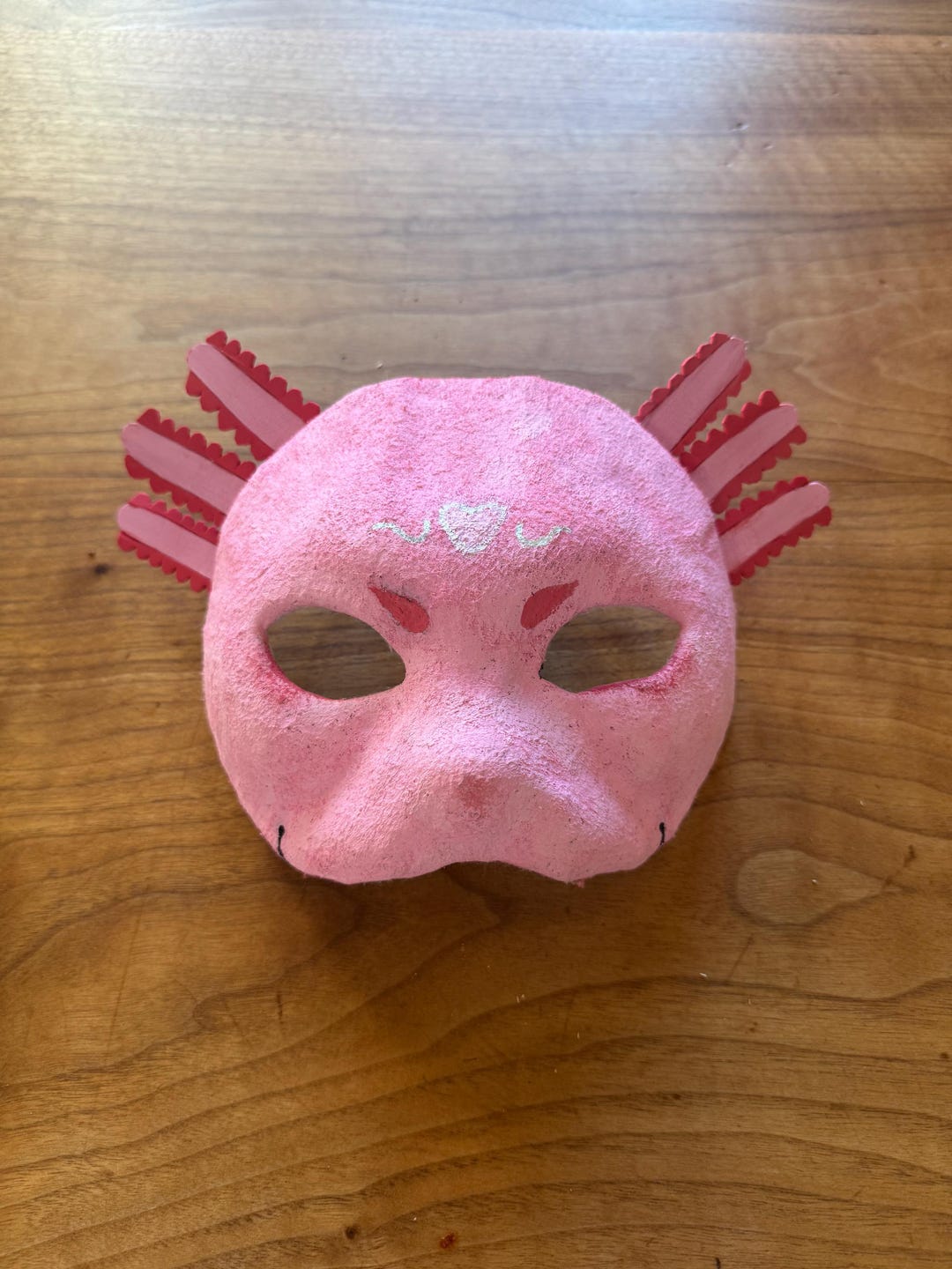 Premade Axolotl Animal Mask - Etsy