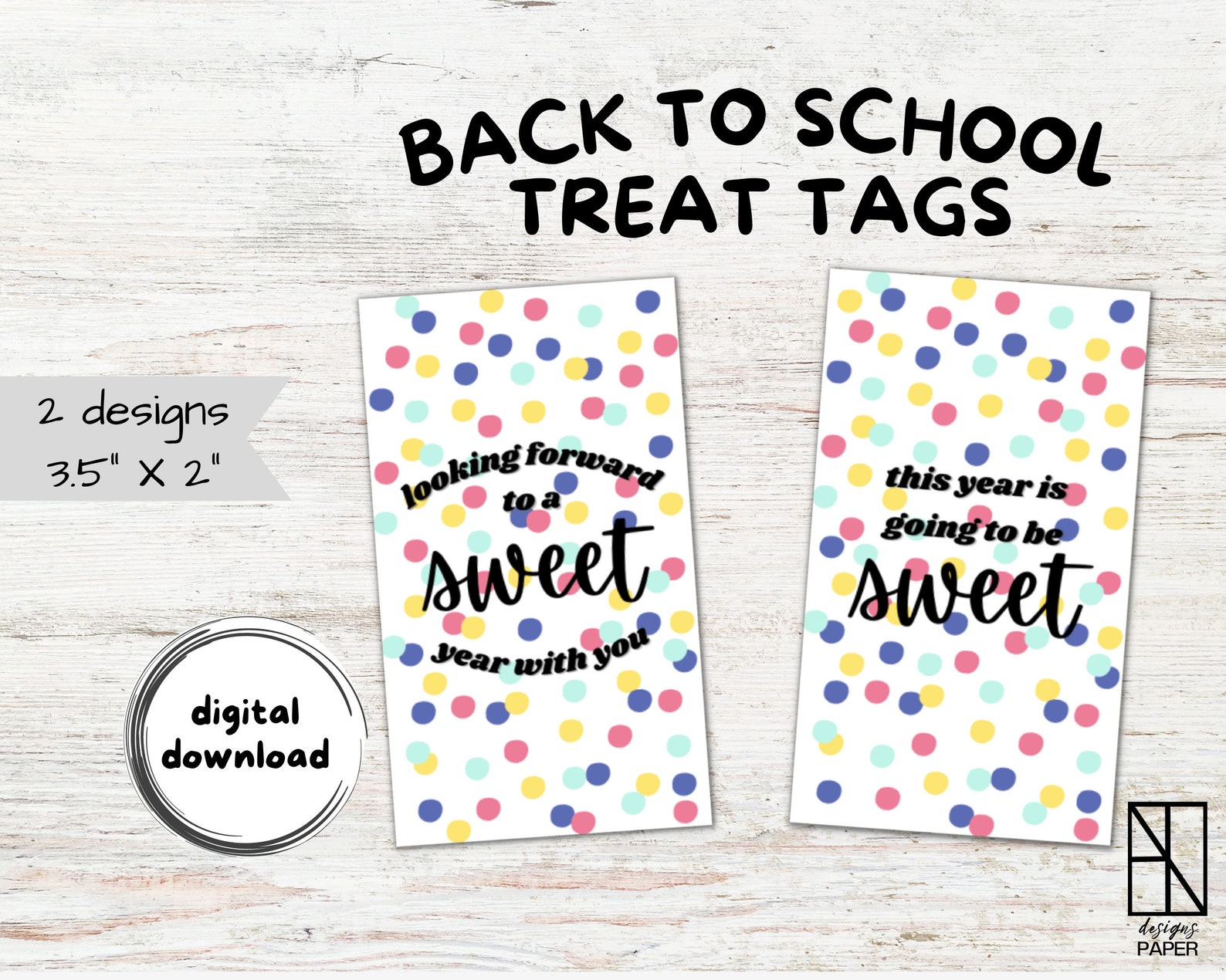 Printable Back to School Treat Tags for Students From Teachers - Etsy