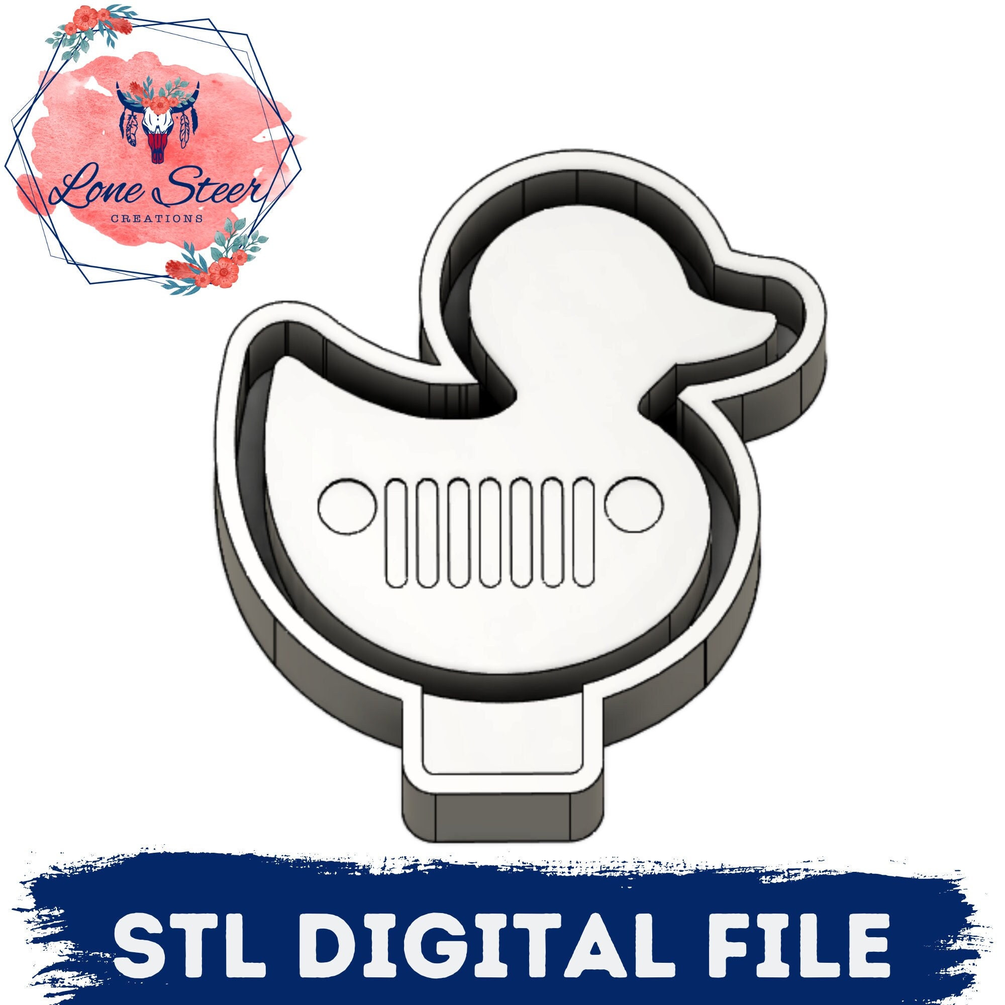 Duck Freshie Blank for Molding 3D Printer File STL - Etsy