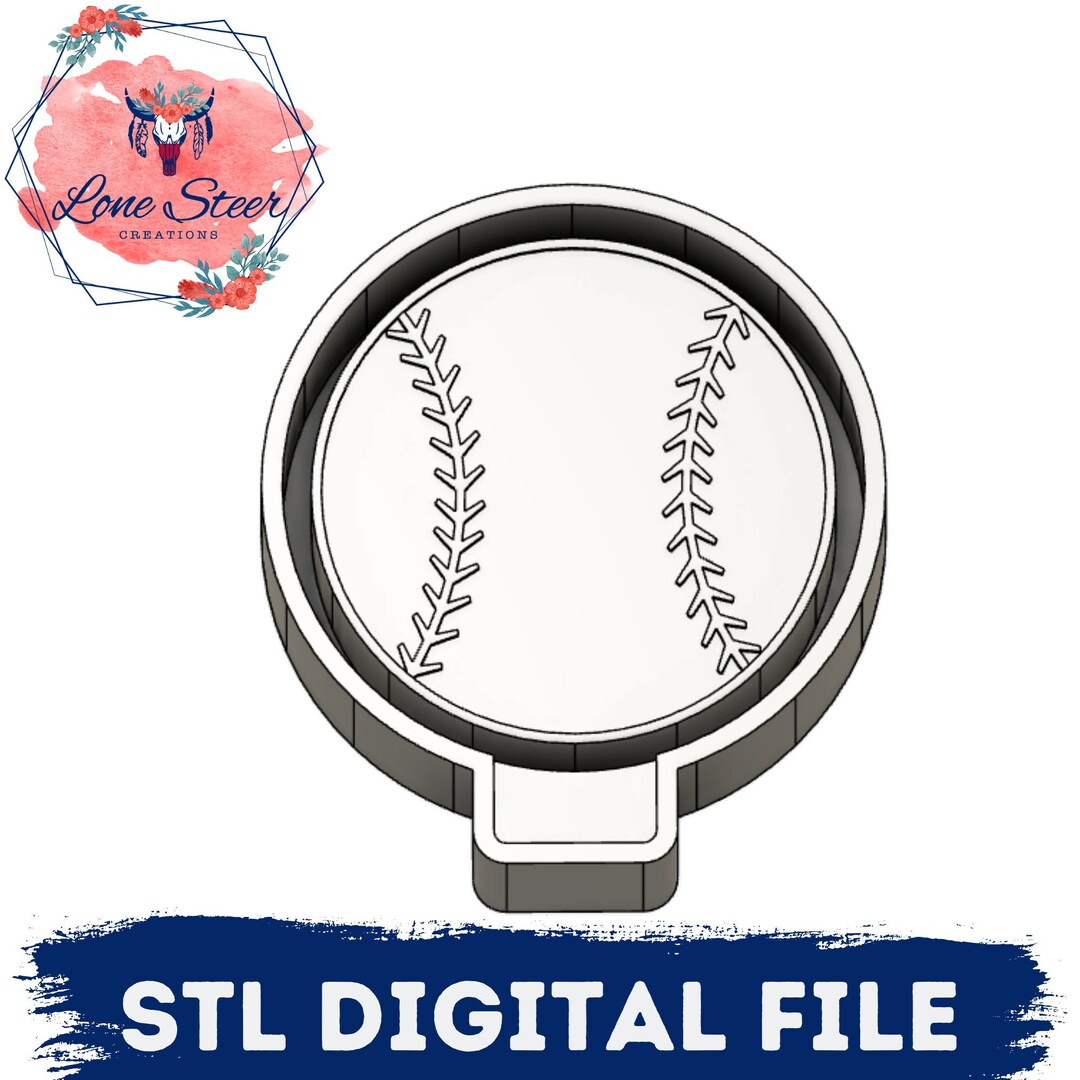 Baseball Softball Freshie Blank for Molding 3D Printer File STL - Etsy