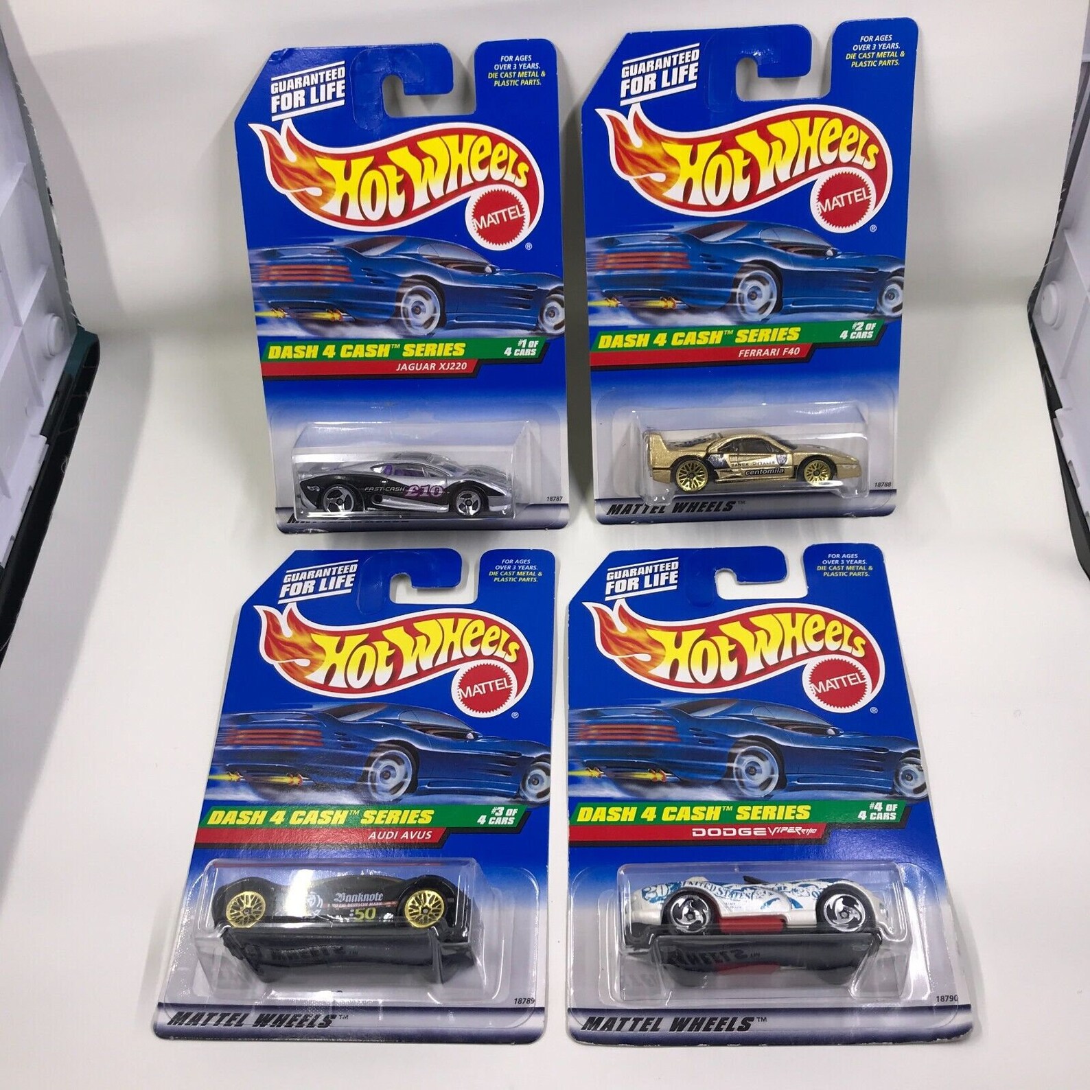 Mattel Hot Wheels Dash 4 Cash Complete Set of 4 Cars 721-724 - Etsy