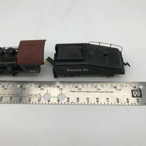 Tyco Mantua HO Scale #24 Santa Fe 040 Steam Locomotive With Slopeback ...