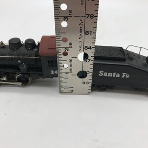 Tyco Mantua HO Scale #24 Santa Fe 040 Steam Locomotive With Slopeback ...