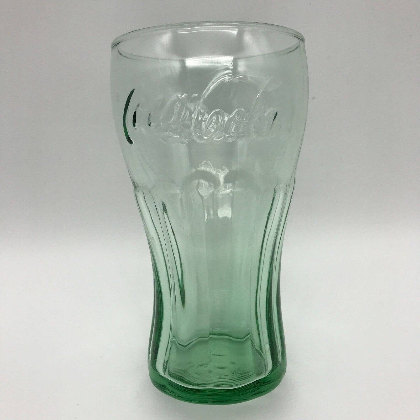 Coca Cola Green Bell Shape Glasses Libbey 16 Oz set of 8 - Etsy