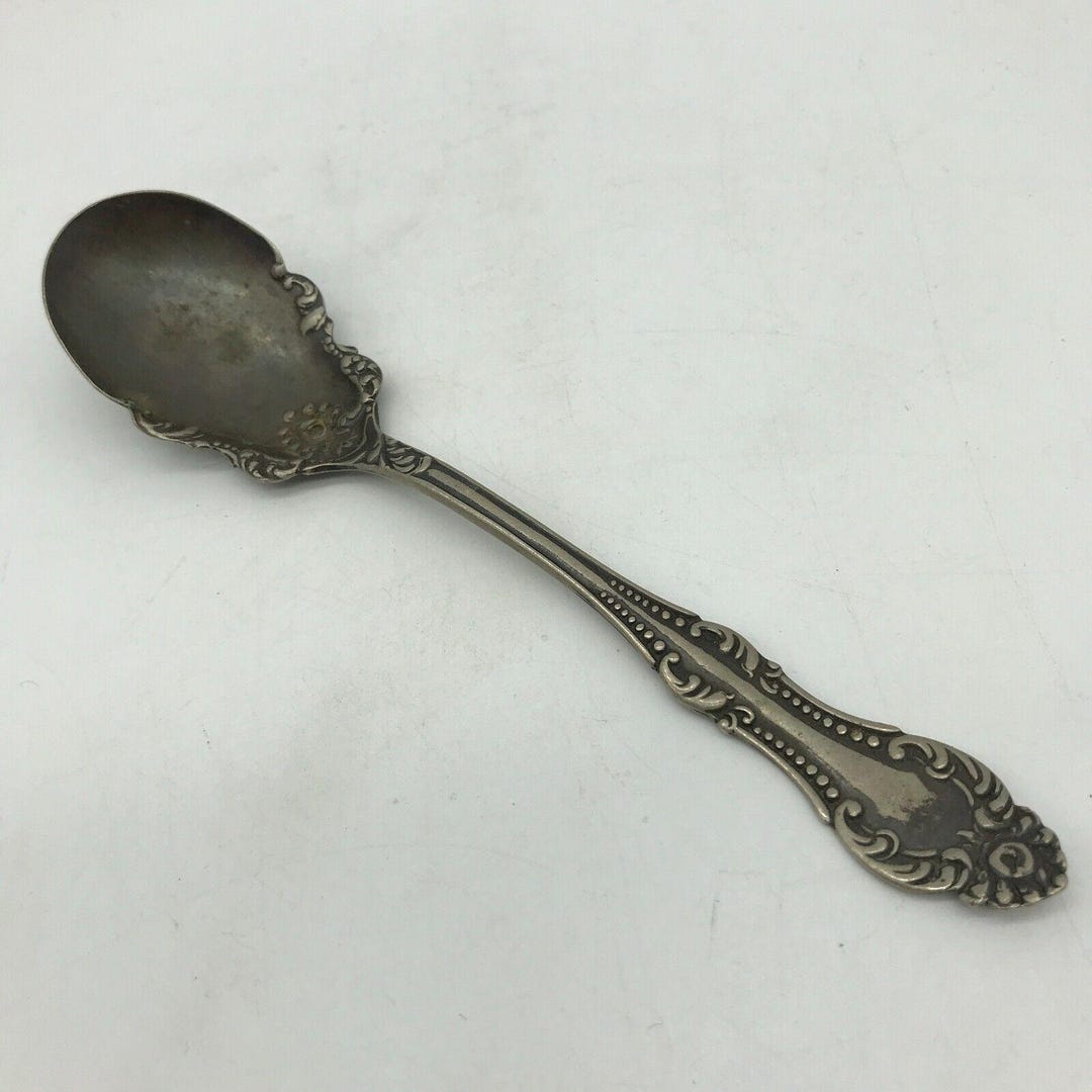 Antique Victorian Silverplate Sugar Spoon Wm.a. Rogers - Etsy