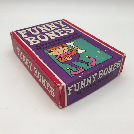 Vintage 1968 Funny Bones Card Game A Game for People Who - Etsy
