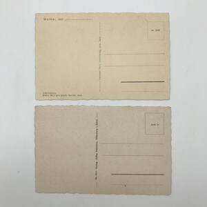 Germany Photo Postcards (set of 2) Weimar Goethe Fehmarn Island Ferry ...