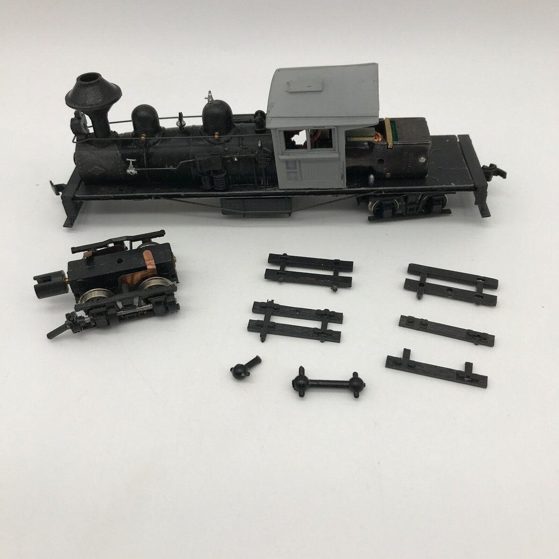 Sagami MDC Roundhouse Hon3 2-truck Shay Locomotive HO Scale Black for ...