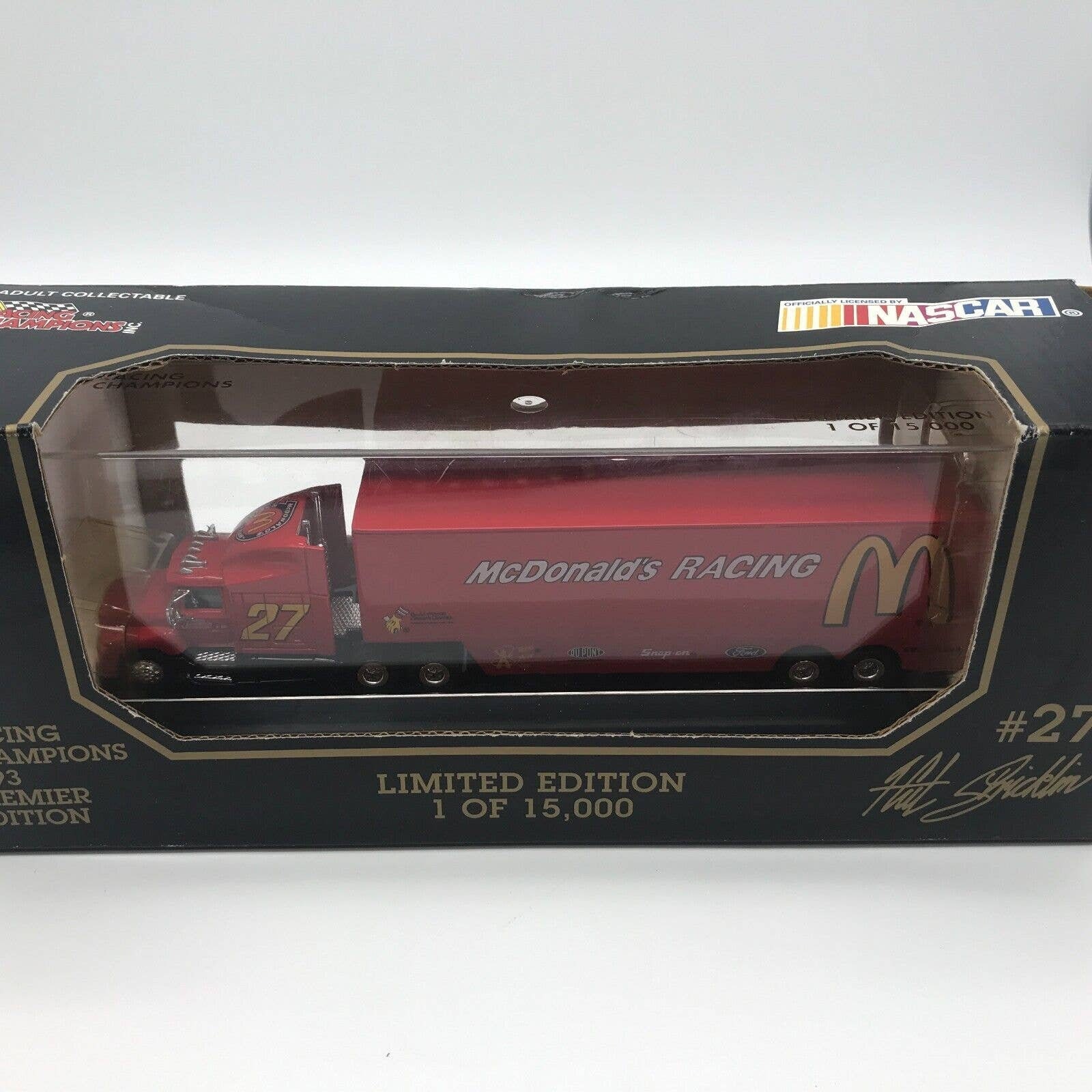 NASCAR Mcdonald's Racing 27 Hut Stricklin Racing - Etsy