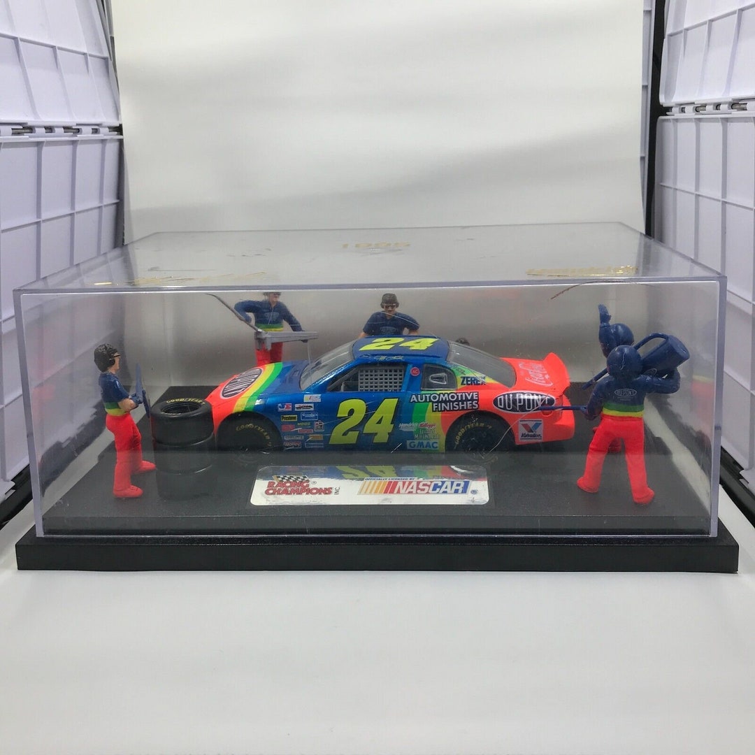 NASCAR 1995 Racing Champions Jeff Gordon Pit Crew Stop Showcase - Etsy