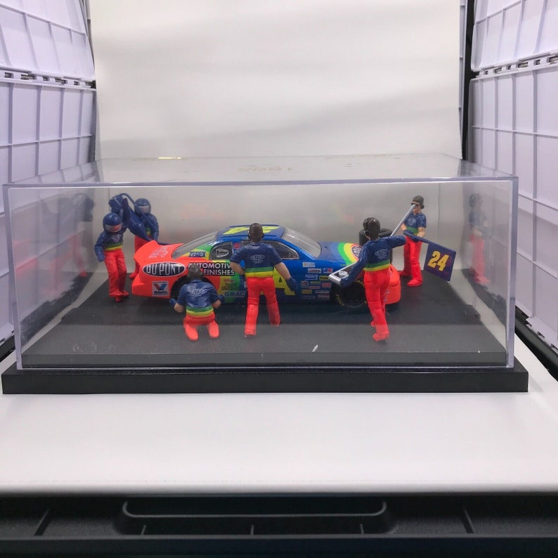 NASCAR 1995 Racing Champions Jeff Gordon Pit Crew Stop Showcase - Etsy