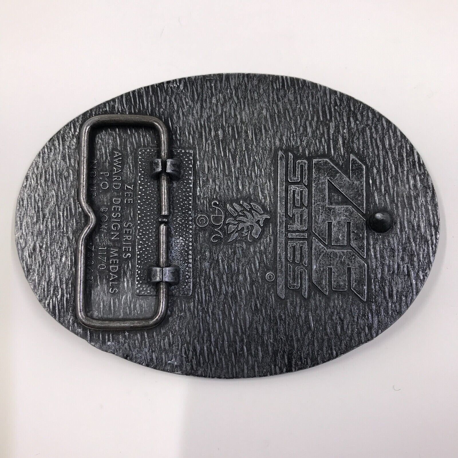 Cowboys Cattle Silver Belt Buckle Zee Series ADM Award Design Medals ...