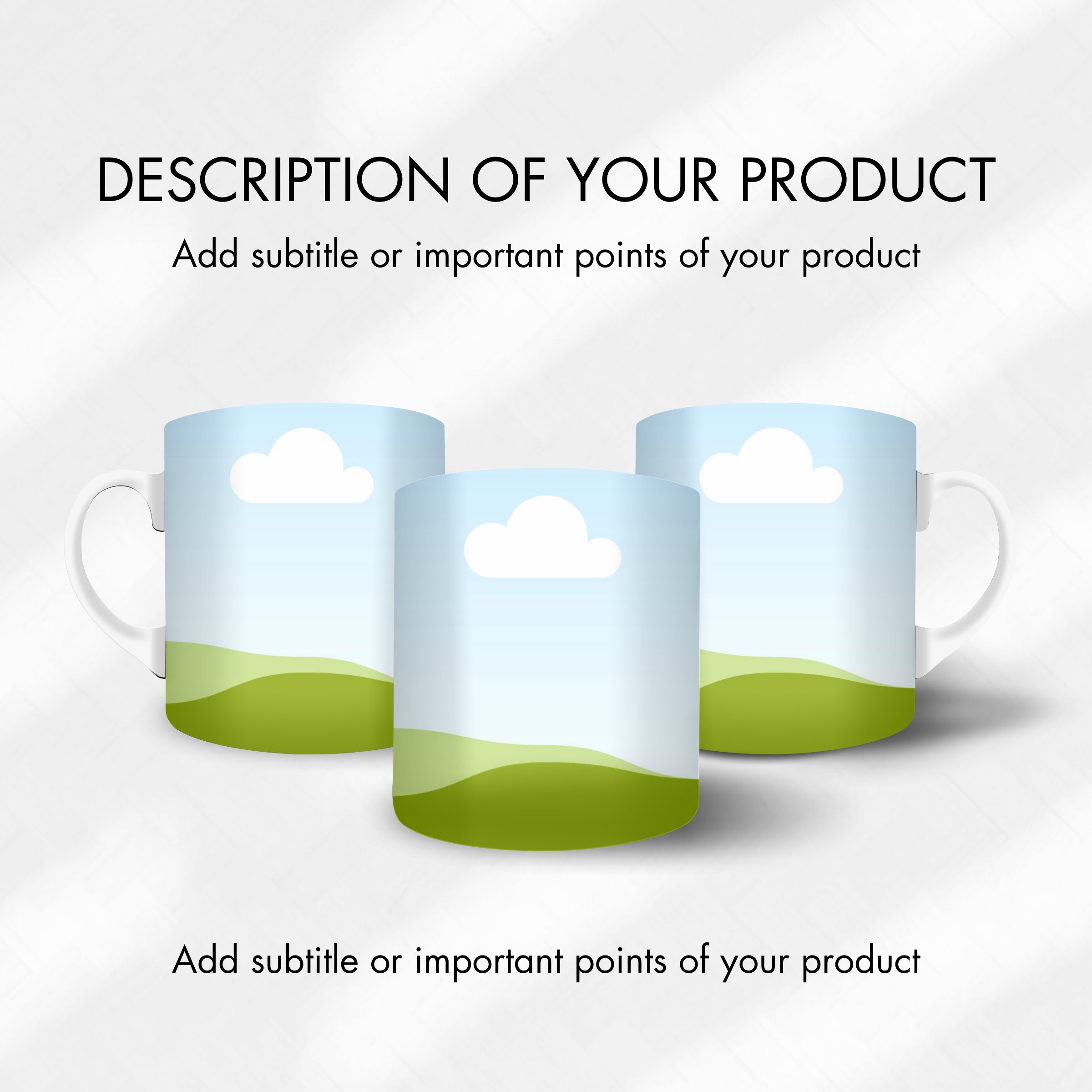 Mug Mockup Canva Template, 20 Different Mockup Designs, Mug Mockups ...