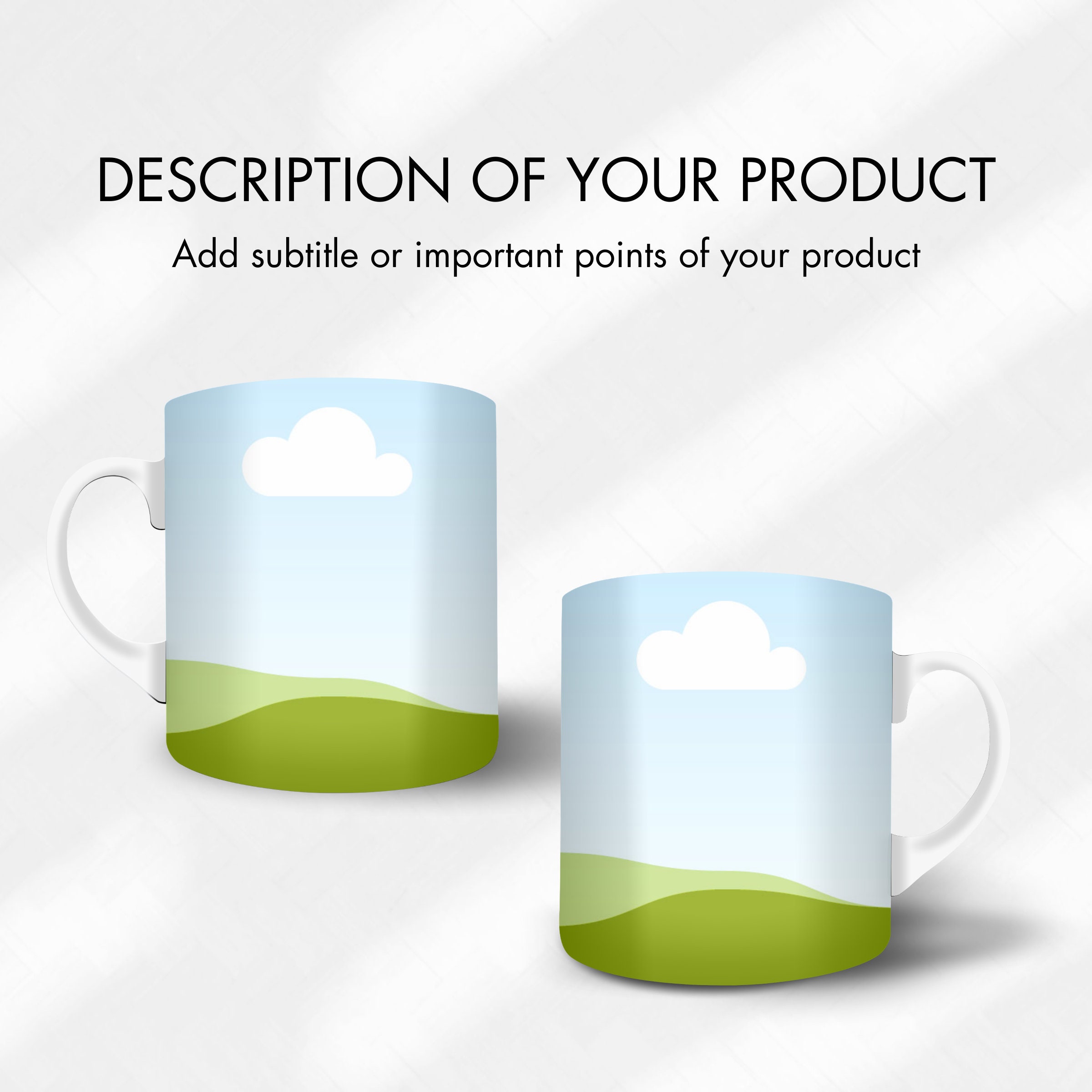Mug Mockup Canva Template, 20 Different Mockup Designs, Mug Mockups ...