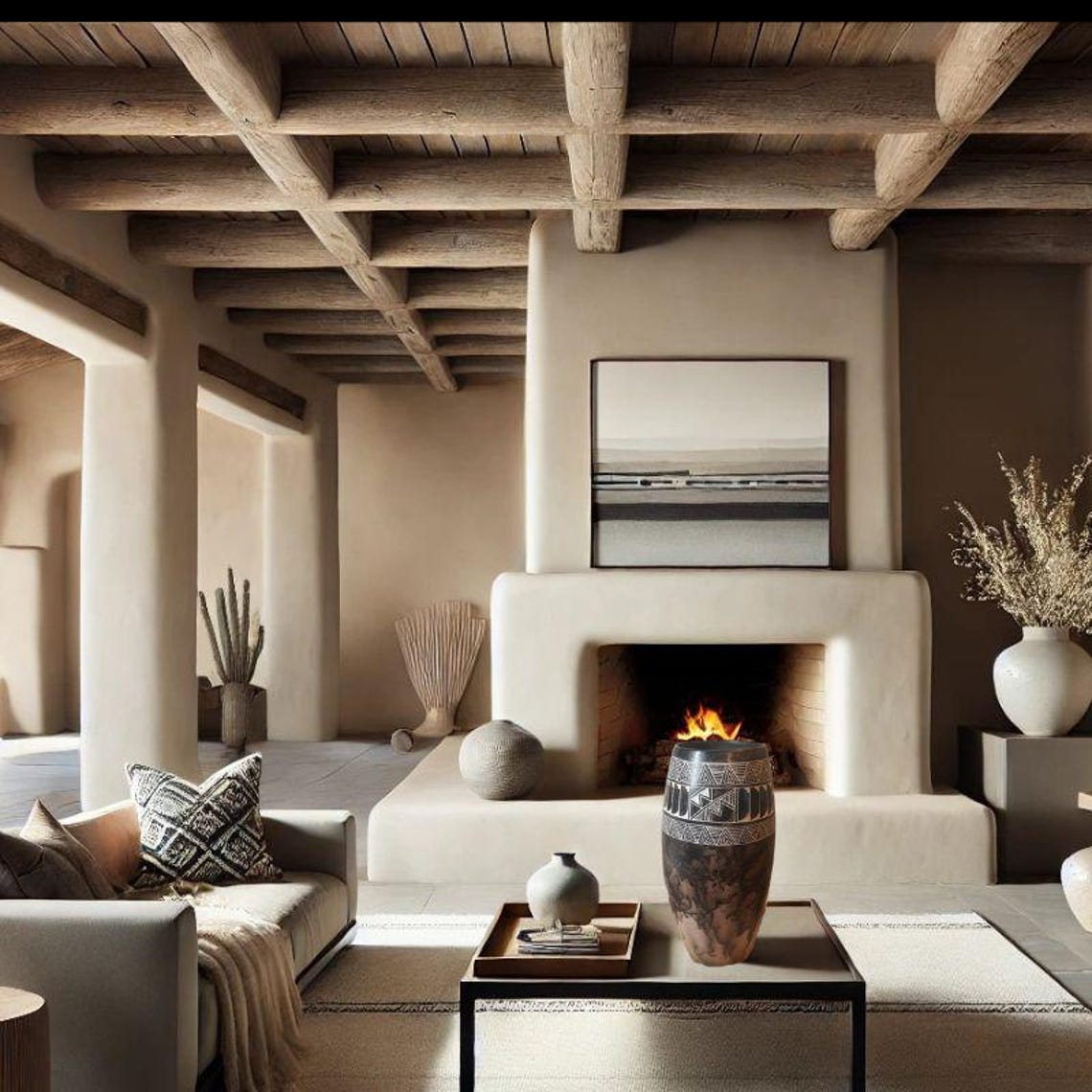 Native American Feather Pottery Vase Representing Friendship - Etsy