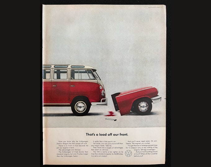 1973 VW Why Few Things Work as Well as a Volkswagen-original Magazine ...
