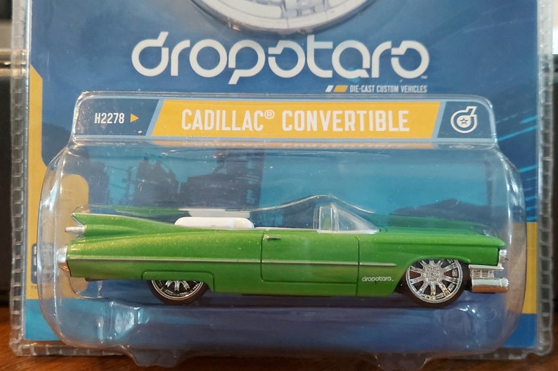 Hot Wheels - DROPSTARS Cadillac Convertible - 1:50 Scale - NIP - Etsy
