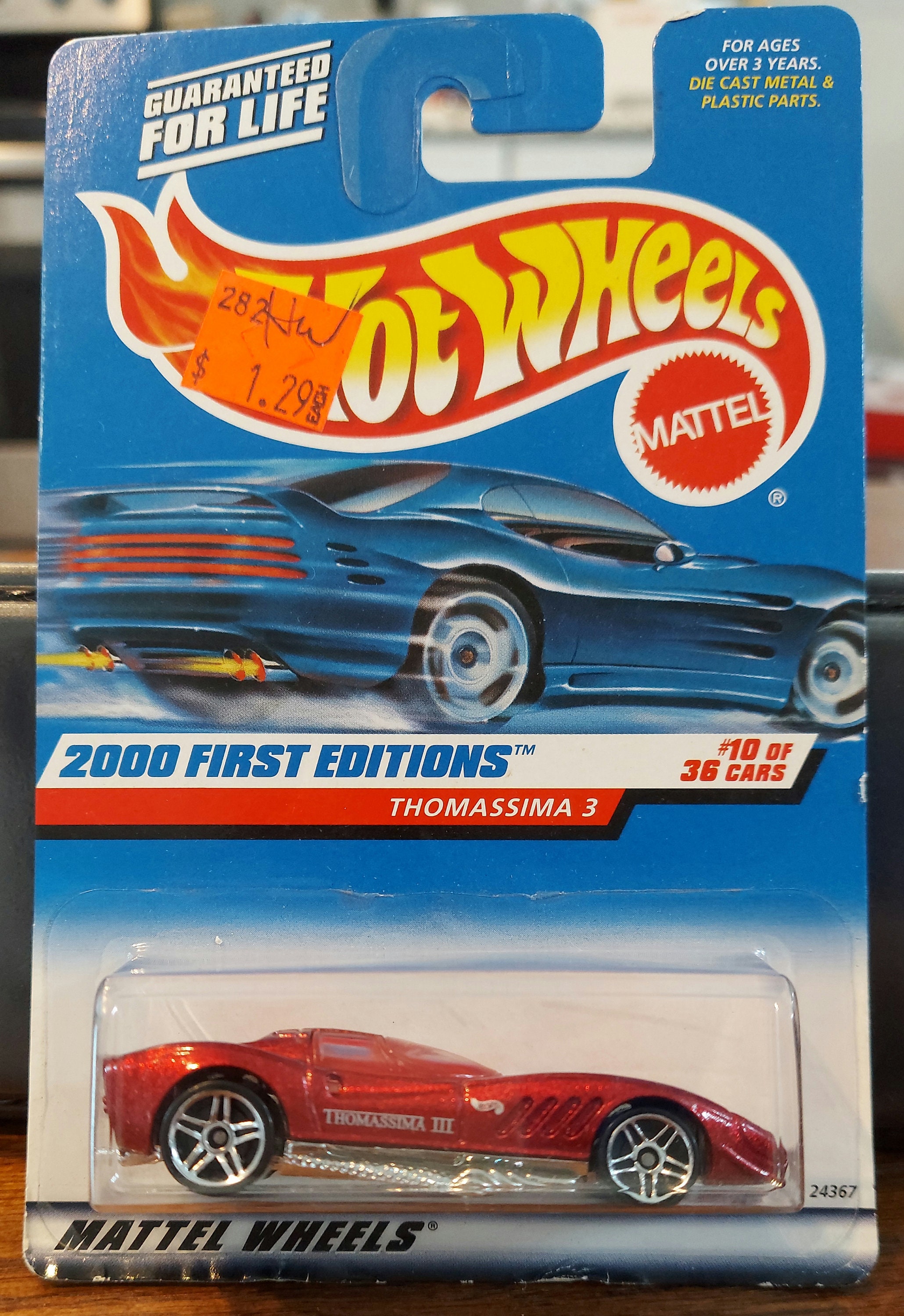 Hot Wheels Vintage THOMASSIMA 3 2000 First Editions NIP - Etsy