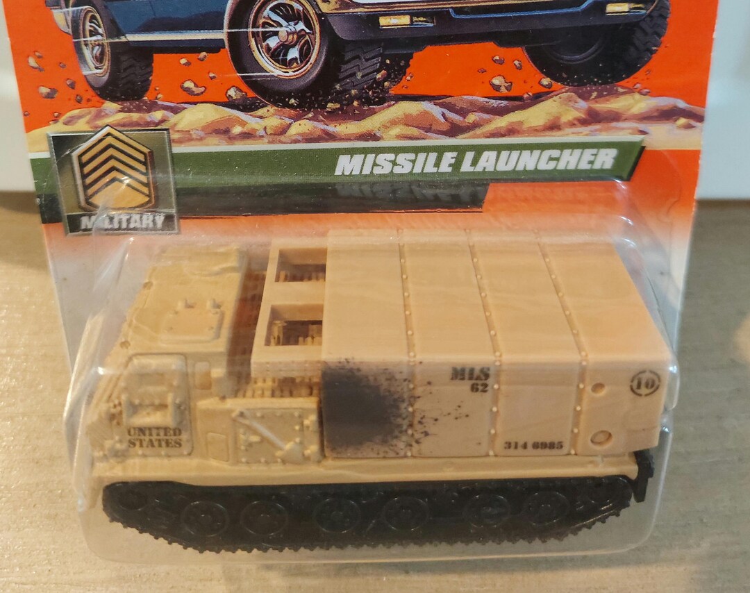 Matchbox Vintage MISSILE LAUNCHER Military Equipment - NIP - 2000 - Etsy