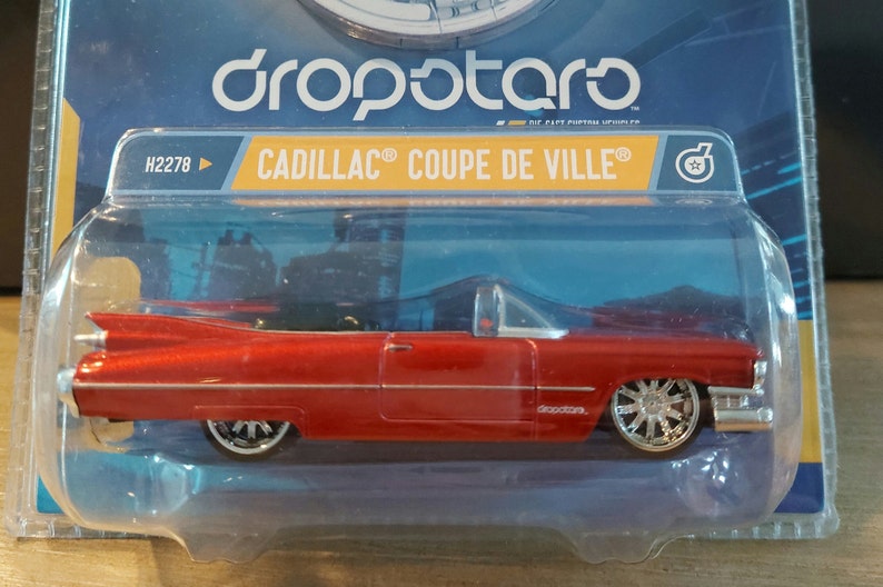Vintage Hot Wheels DROPSTARS CADILLAC Coupe De Ville Convertible - NIP ...
