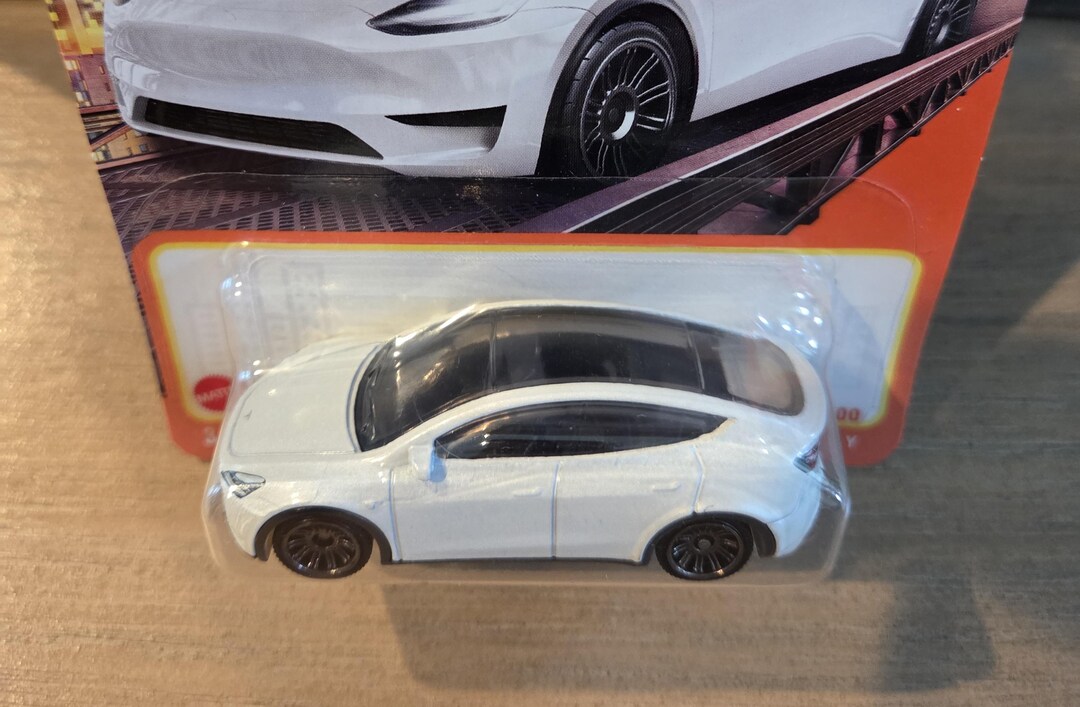 Matchbox TESLA Model Y - NIP - White - Etsy
