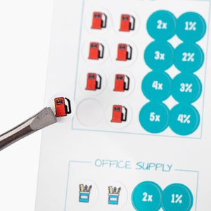 Credit Card Categories Stickers, Points, Miles, Cash Back - Etsy