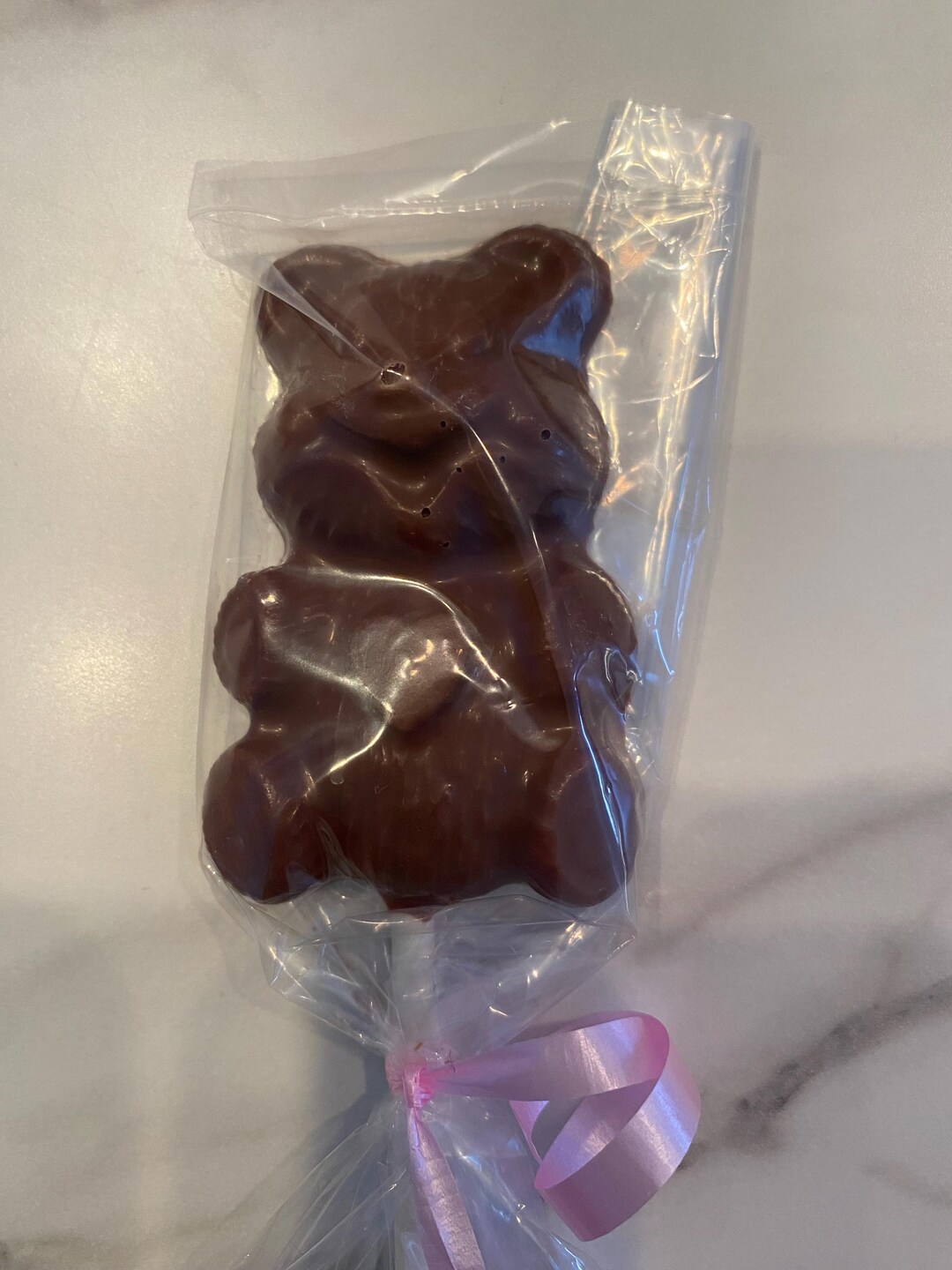 Chocolate Teddy Bear Pops-dozen - Etsy