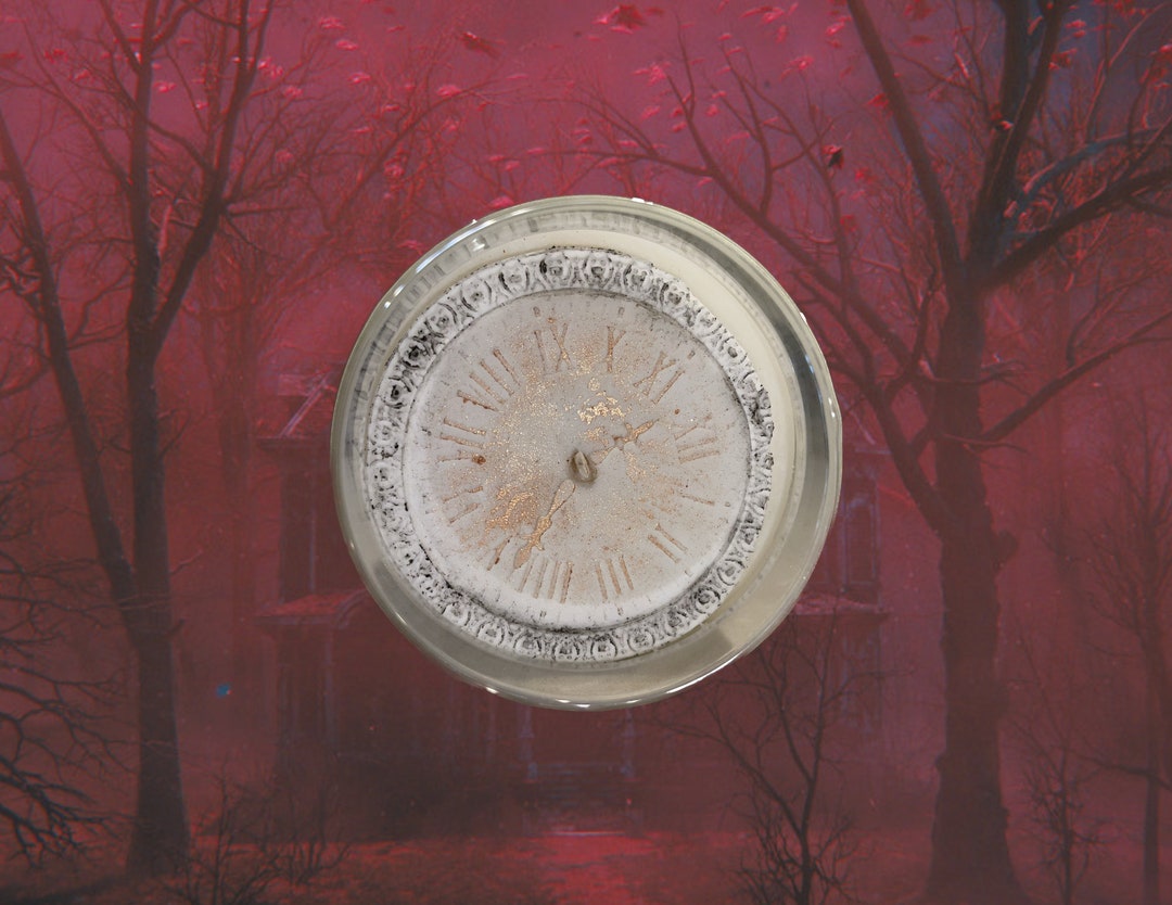 Stranger Things Vecna Clock Candle It's Time Fandom Inspired Soy Studio ...