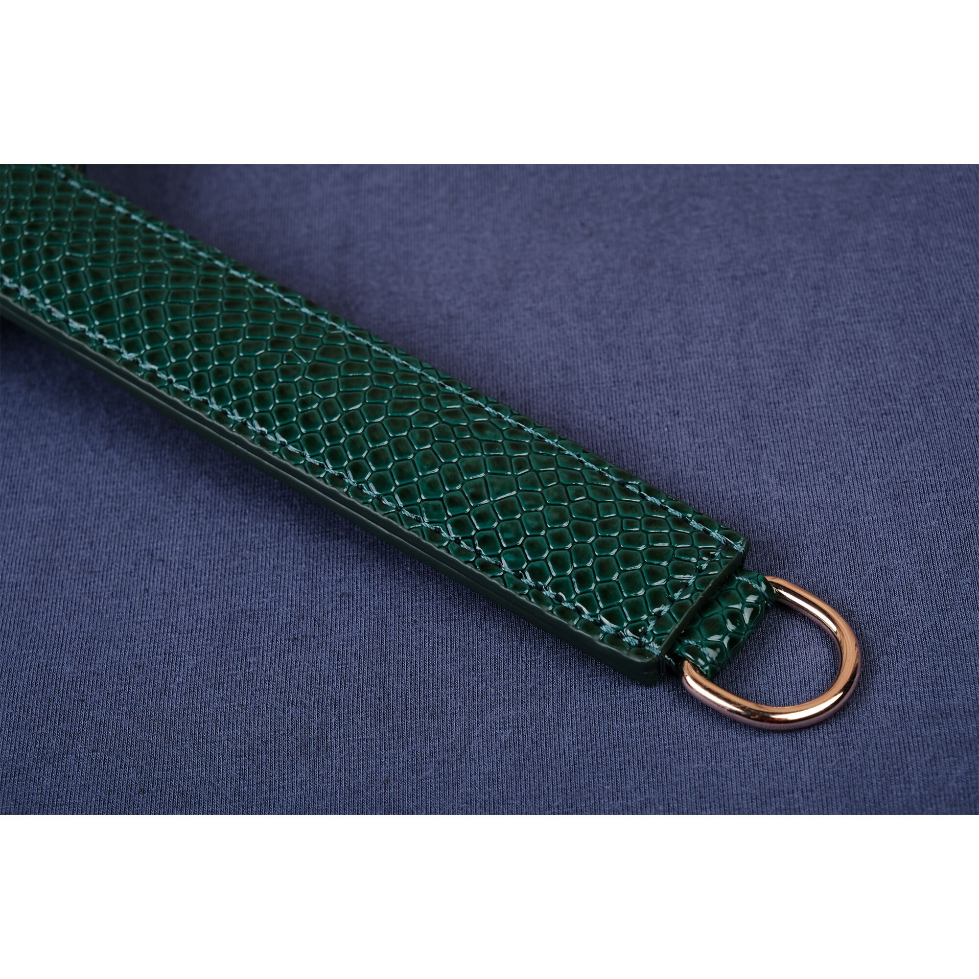 Green Python Pattern Spanking Paddle/vegan Leather Paddle - Etsy