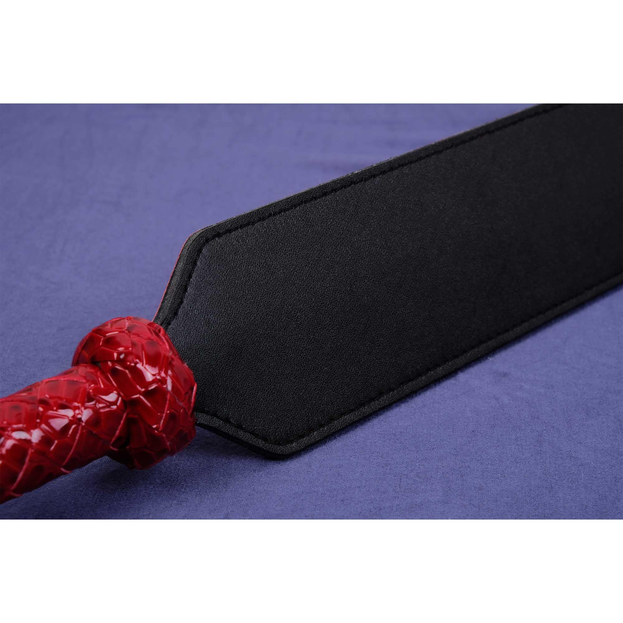 Leather BDSM Paddle/vegan Vampire Paddle/spankingpaddle for Women ...