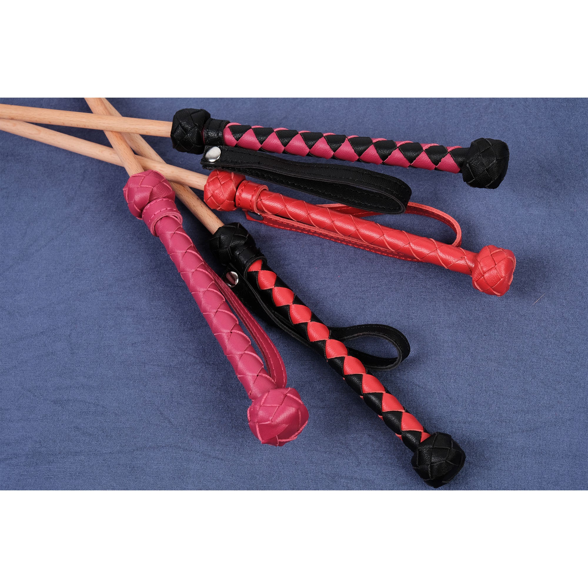 Lambskin Wrapped Handle Cane/bdsm Cane Bdsm/spanking Cane/delrin Cane ...
