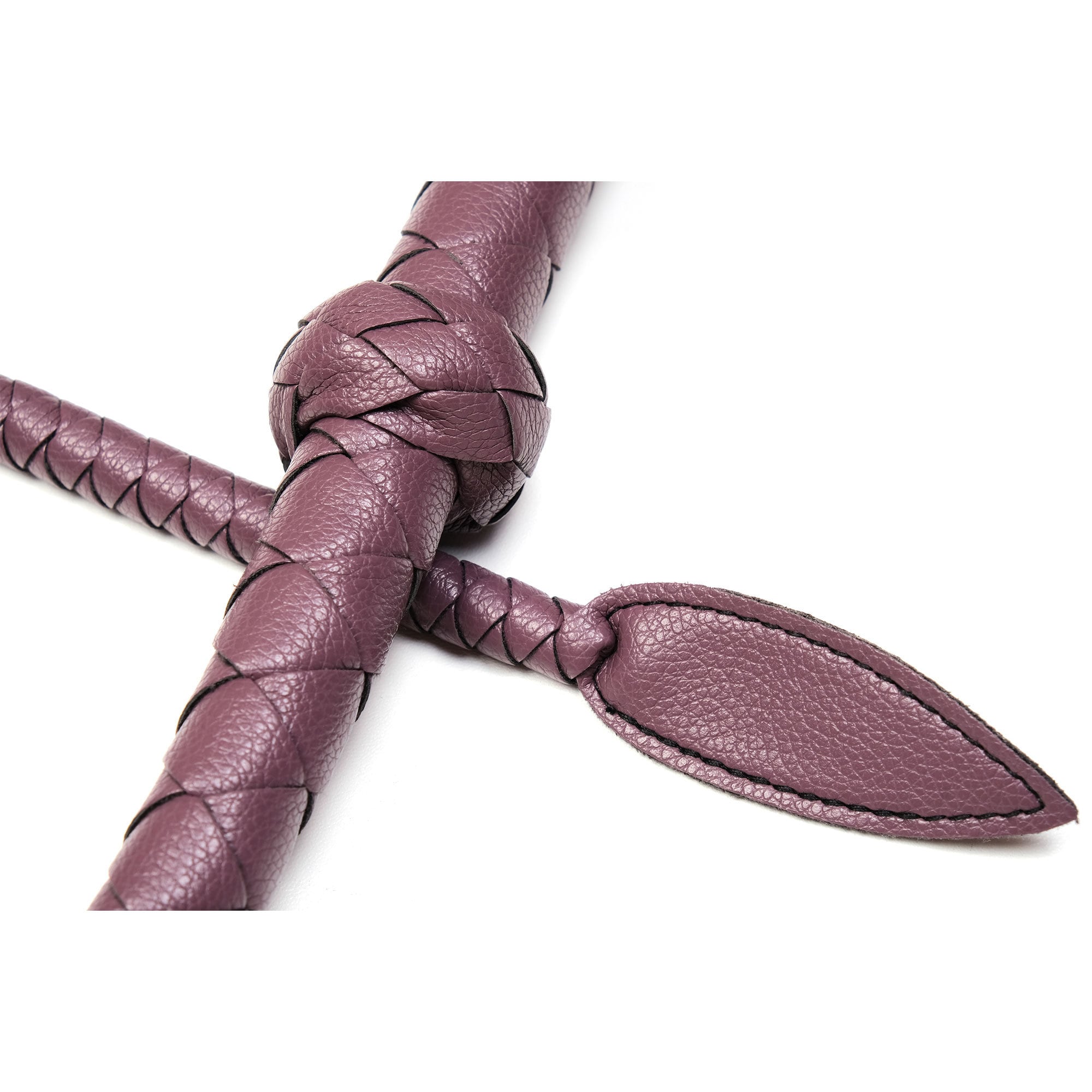 Dark Purple Dragon Tail Whip/vegan Leather Whip Spanking/bdsm Whip Kink ...