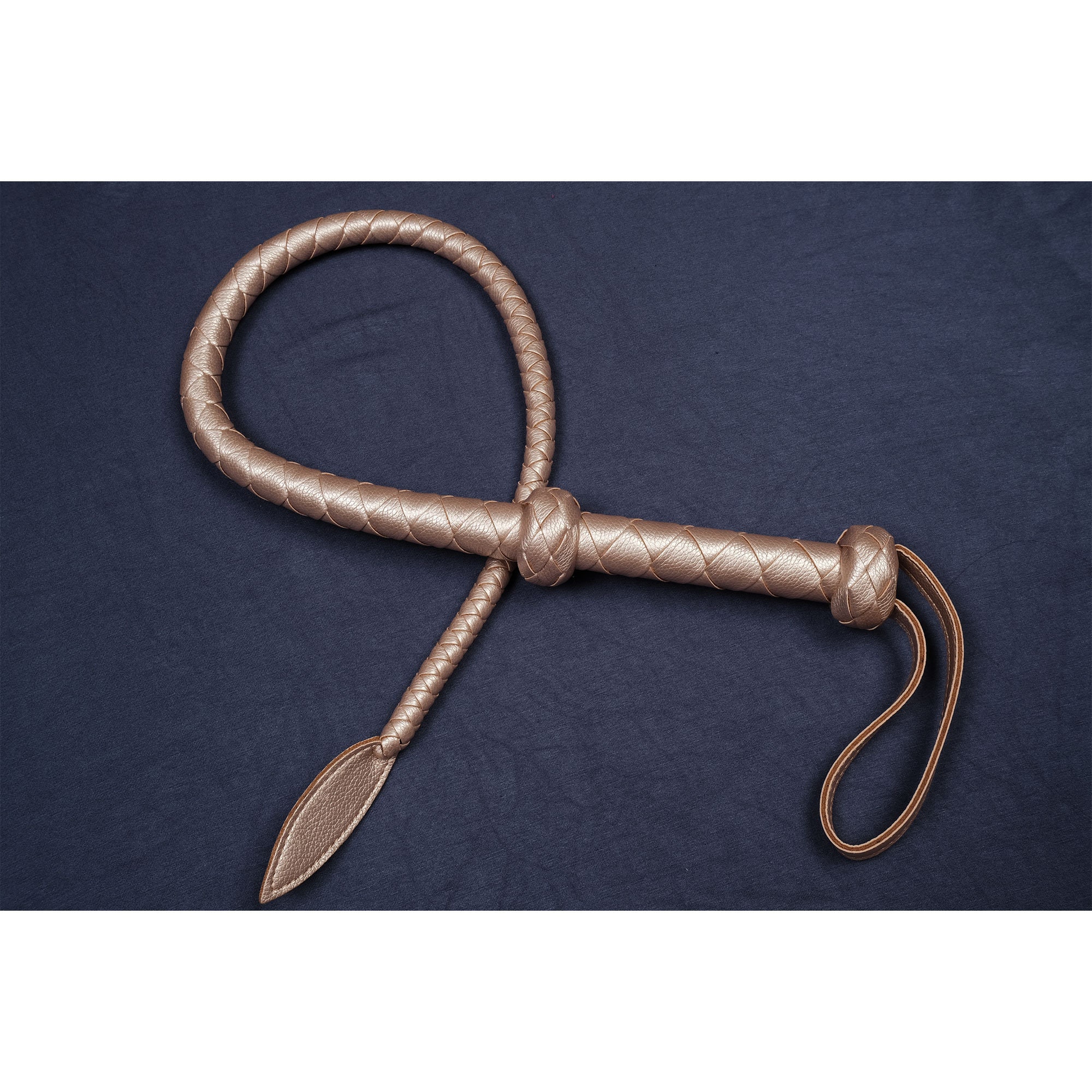 BDSM Golden Dragon Tail Whip/vegan Leather Single Tail - Etsy