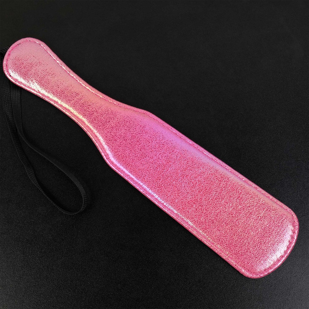 Pink Spanking Paddle/bdsm Paddle Spanking/impact Play/vampire Paddle ...