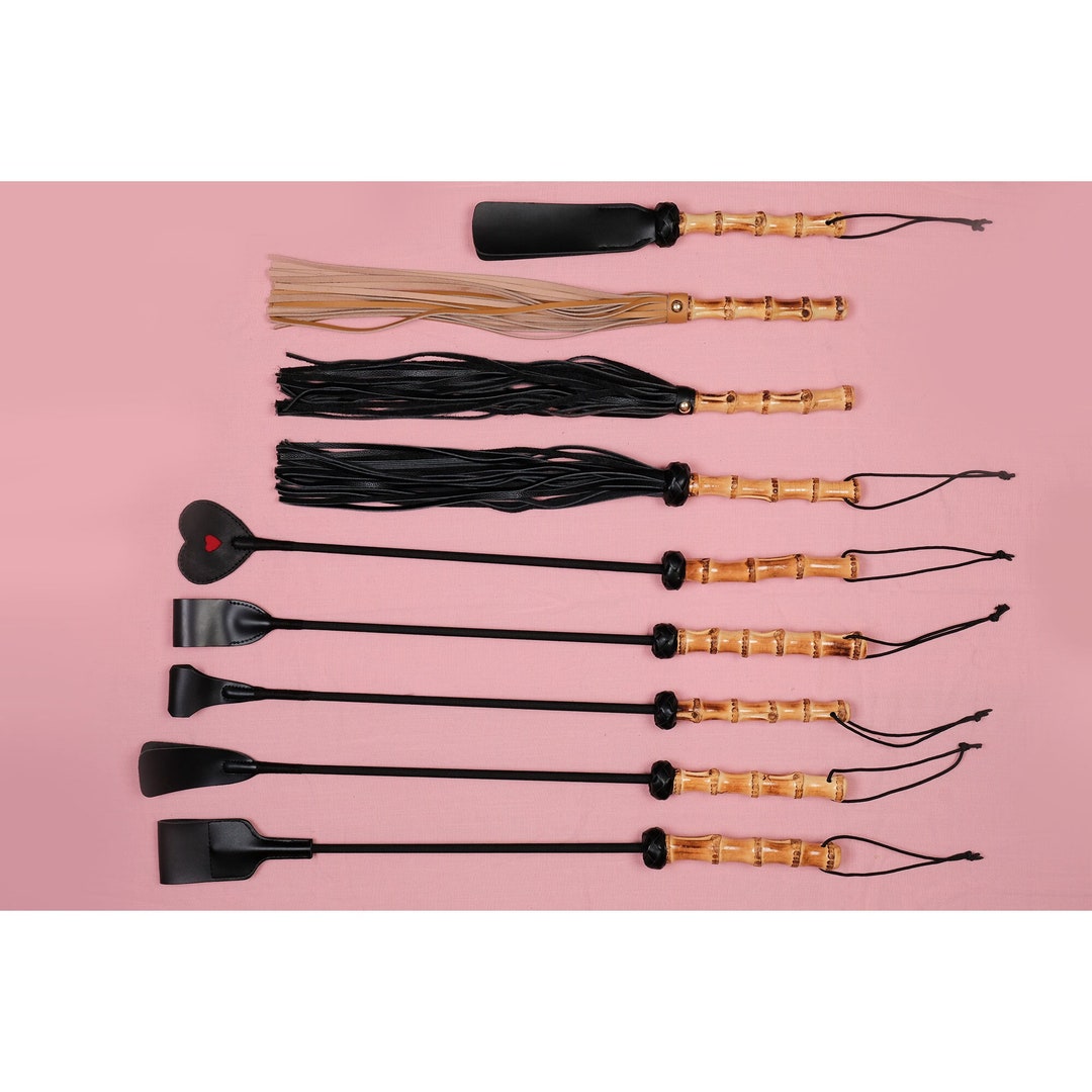 Real Leather Spanking and Flogging Kink/leather Riding Crop/spanking ...