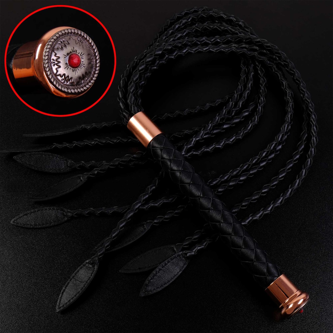 Handmade Leather Floggers and Whips/floggers Thuddy Impact Play Toys ...