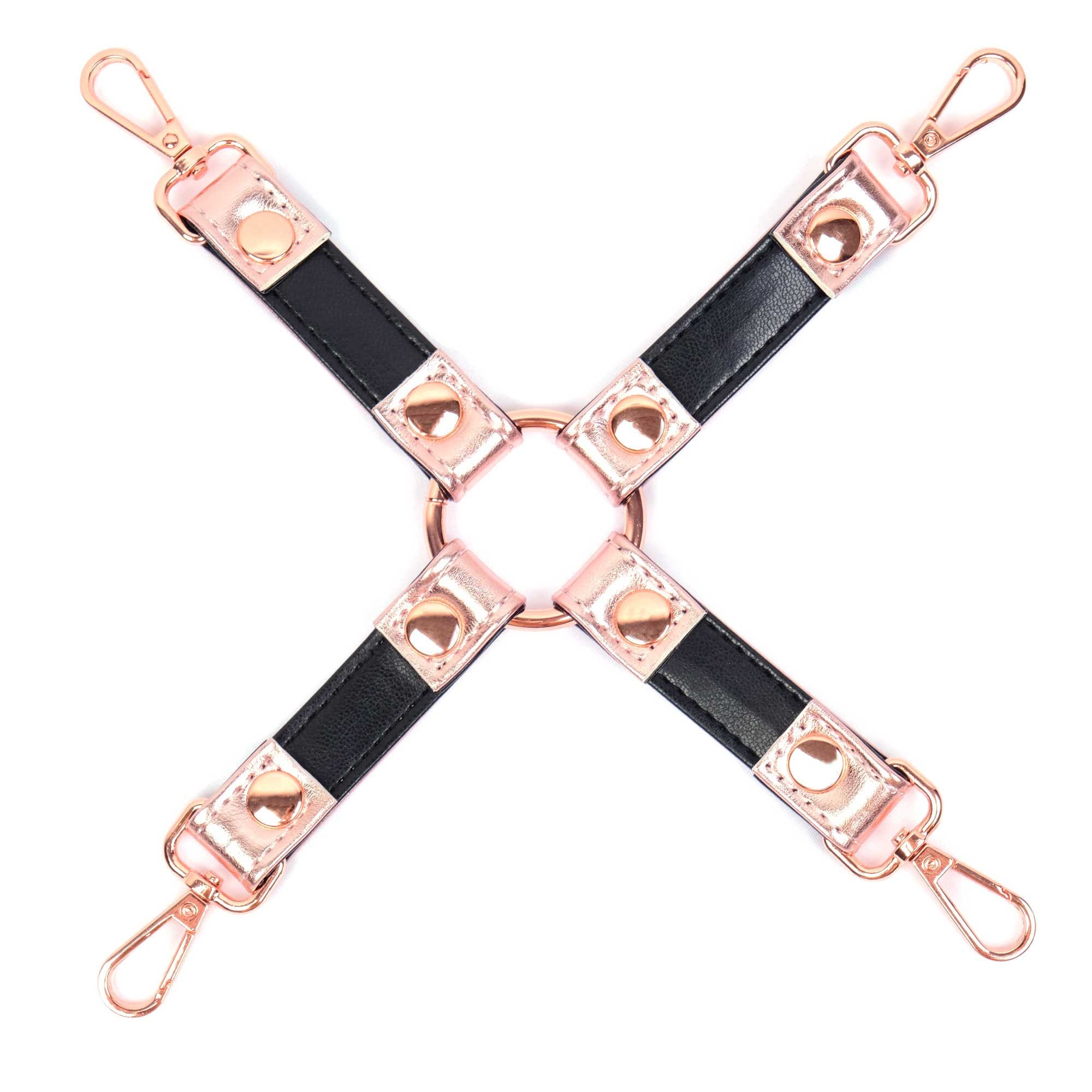 Rose Gold BDSM Hog Tie/4 Way BDSM Connector/bsm Hogtie/leather Hog-tie ...