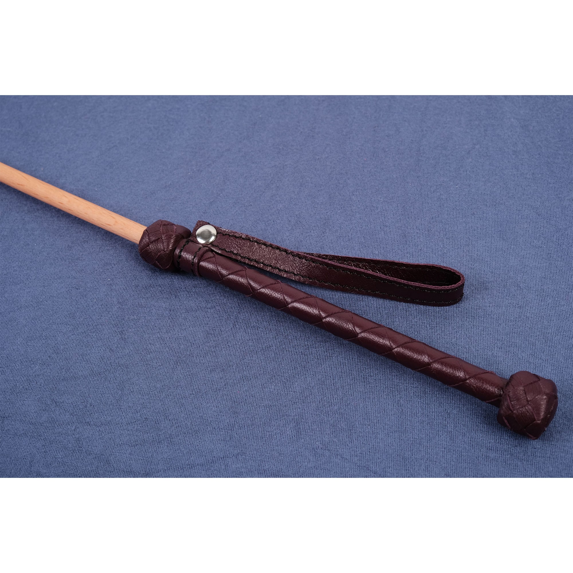 Lambskin Wrapped Handle Cane/bdsm Cane Bdsm/spanking Cane/delrin Cane ...