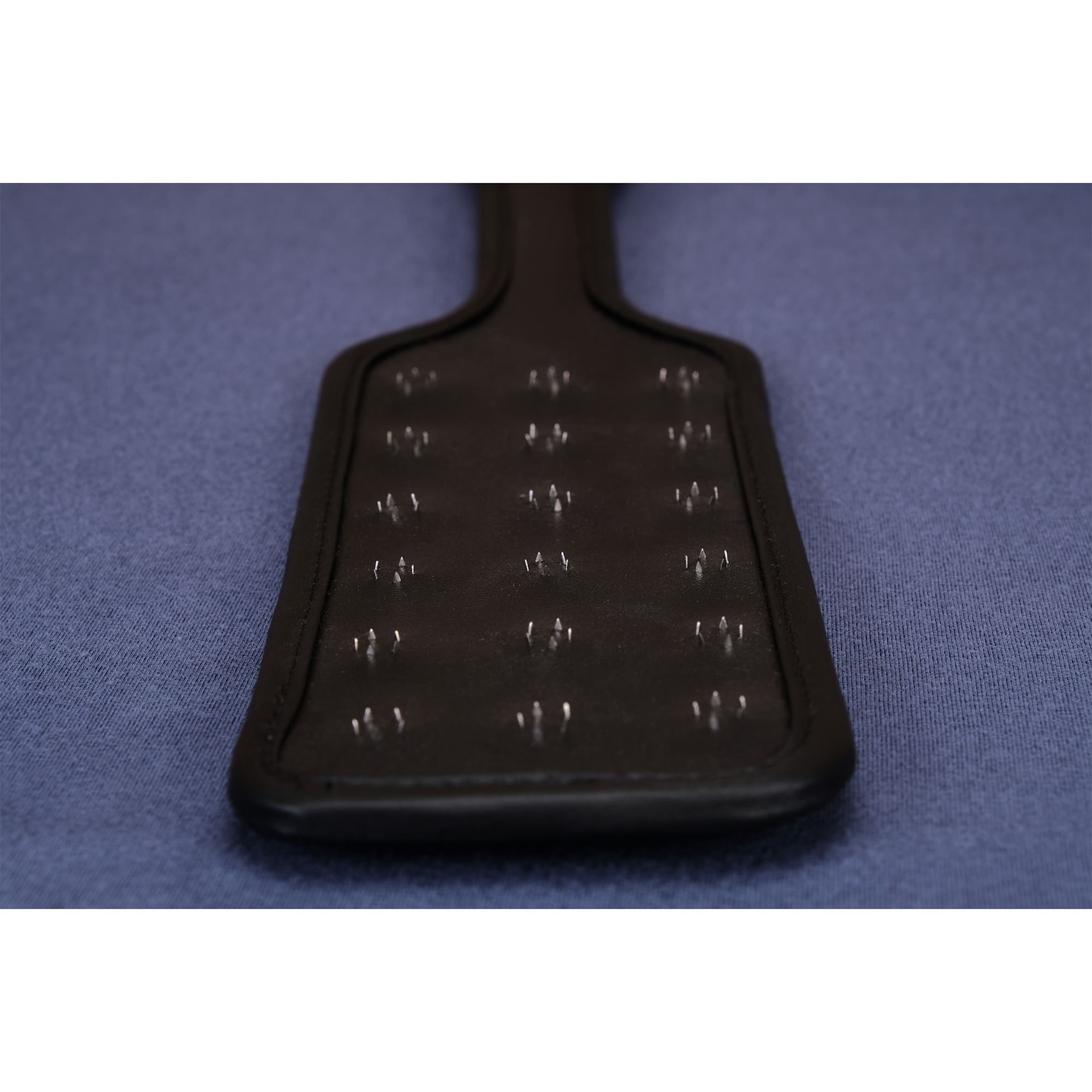 Leather Vampire Paddle With Super Sharp Tiny Spikes/bdsm Vegan - Etsy