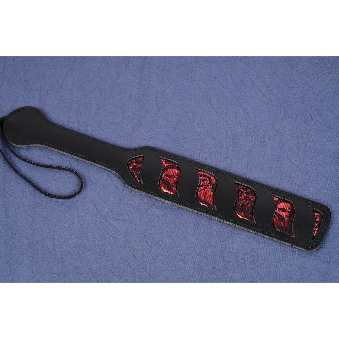 Vegan Paddle Spanking/bdsm Spanking Paddle/lace Punishment Toy/mature ...