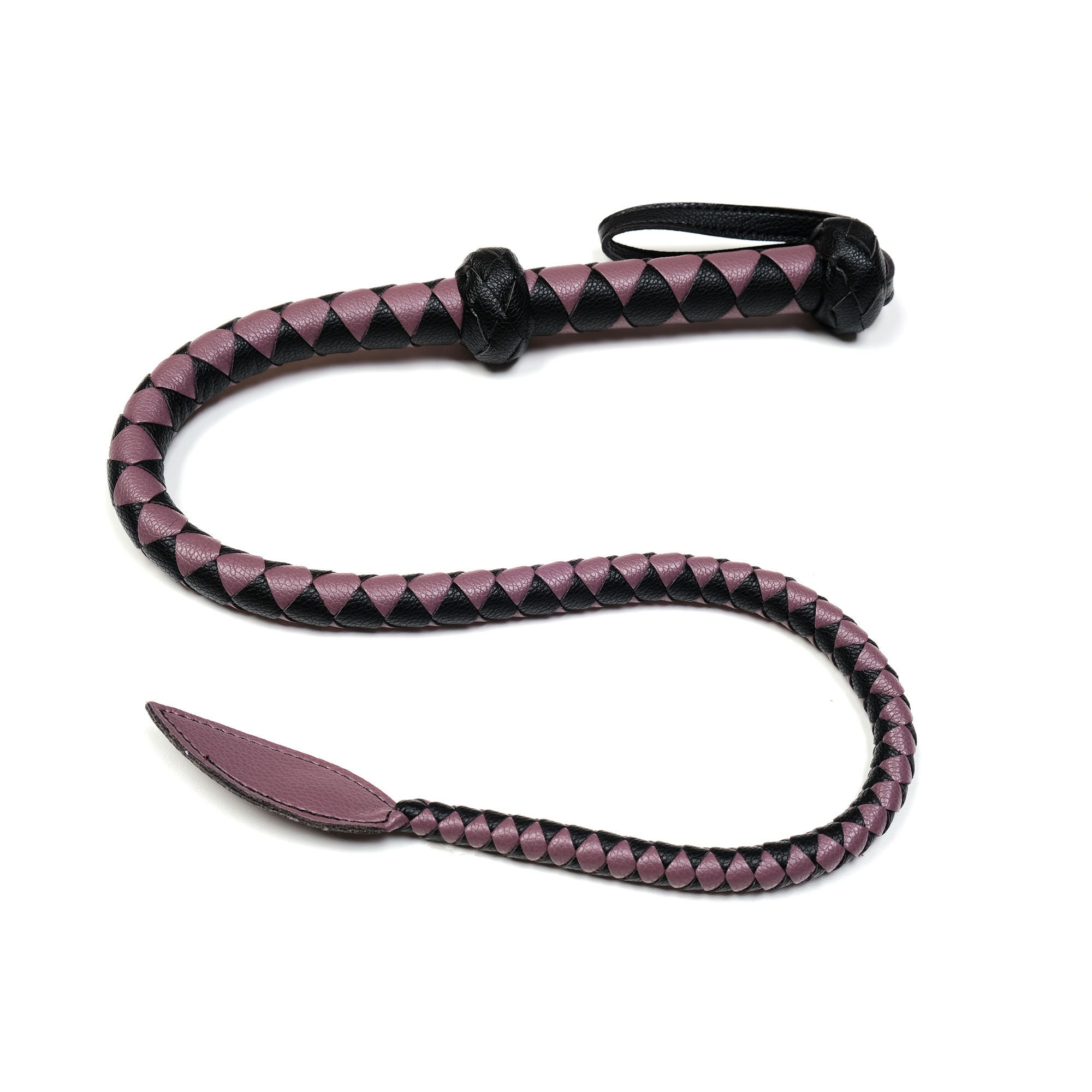 Vegan Dragon Tail Whip/single Tail Whips/dragon Tongue Whip/mini Snake ...