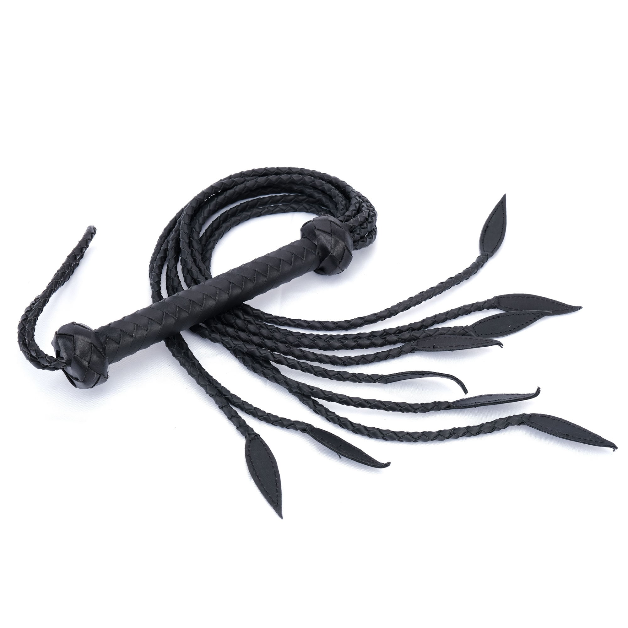 BDSM Cowhide Leather Floggers and Whips/heavy Thuddy Floggers Tails ...