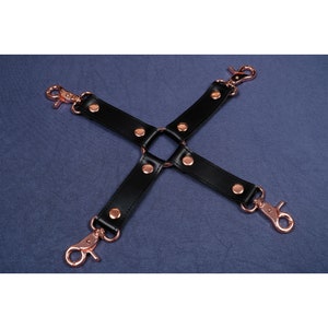 BDSM Bondage Hog Tie Connector/restraints Cuffs Connector/heavy Cow ...