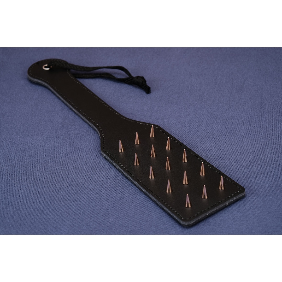 BDSM Vegan Leather Vampire Paddle/paddle Spanking With Heavy Metal ...