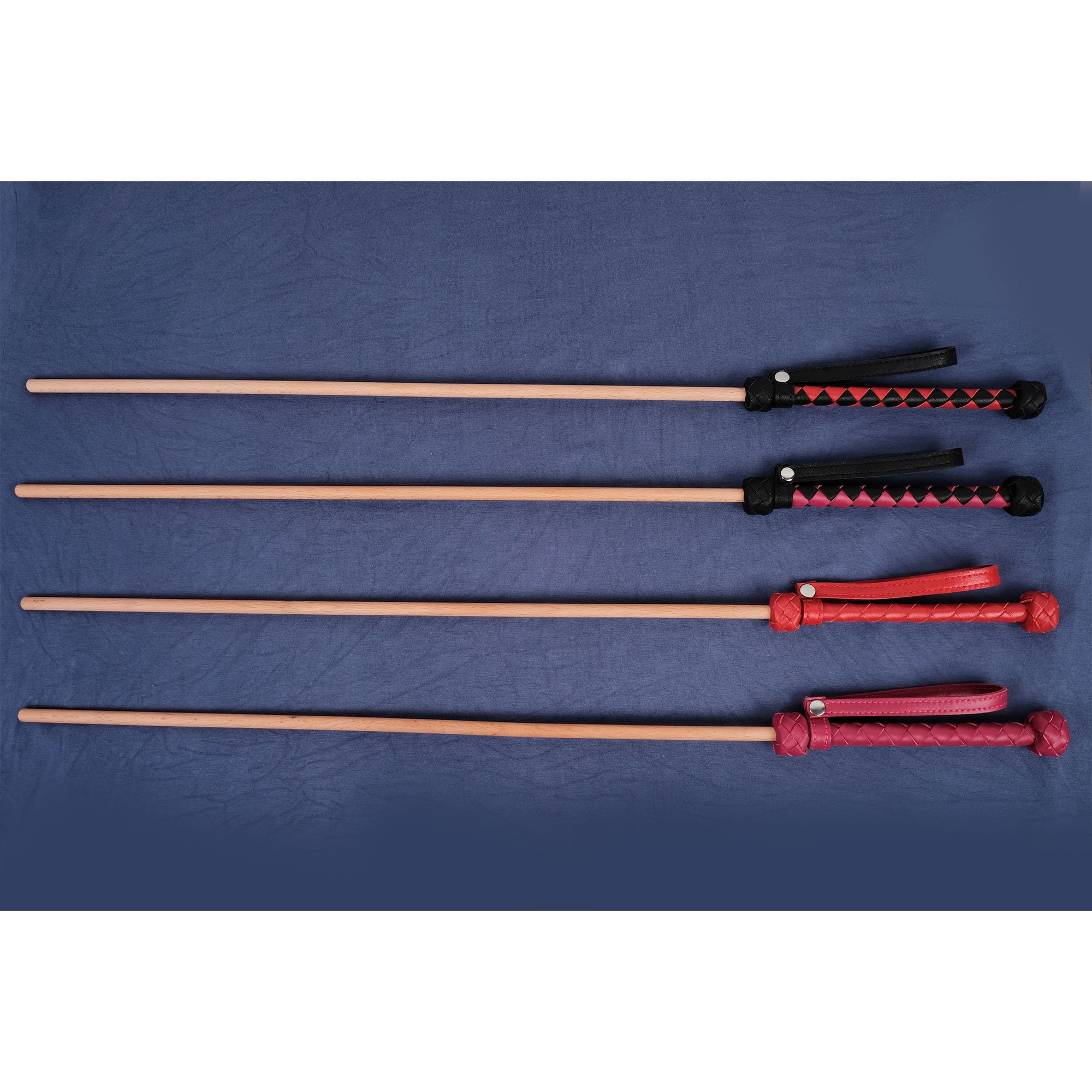 Lambskin Handle Canes/wrapped Leather Canes/bdsm Cane Bdsm/spanking ...