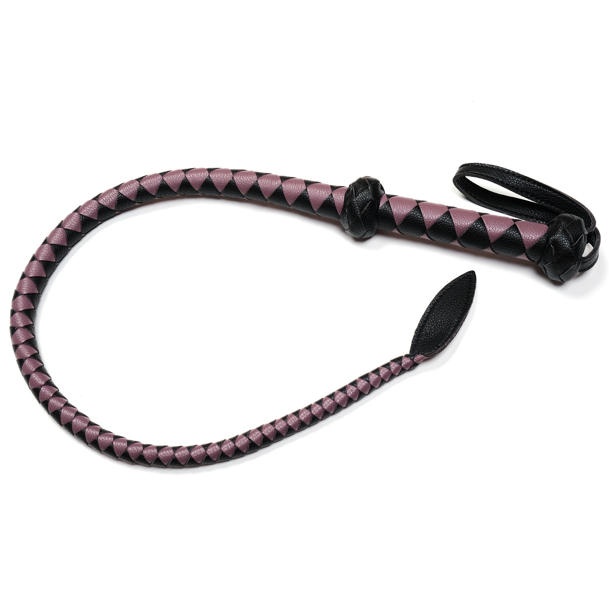 Vegan Dragon Tail Whip/single Tail Whips/dragon Tongue Whip/mini Snake ...